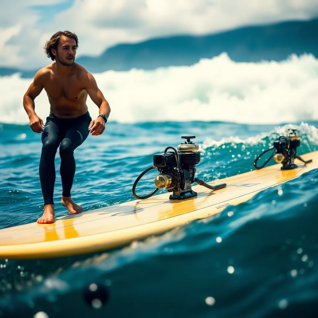 The Rise of Engine-Driven Surfboards in Modern Surfing