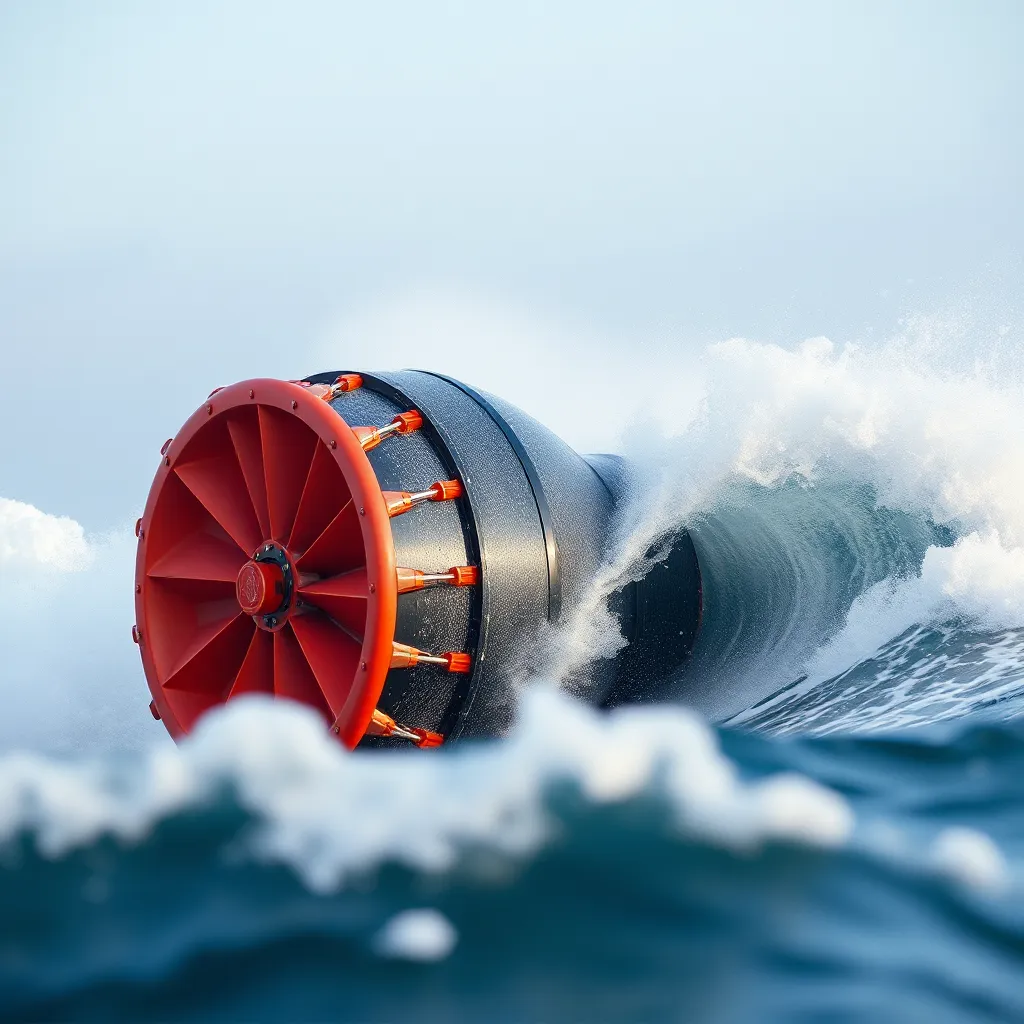 Harnessing Ocean Waves for Sustainable Electricity Generation
