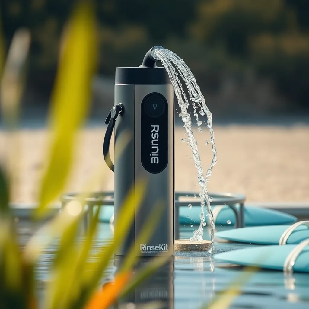 RinseKit Portable Shower: A Must-Have for Surfers